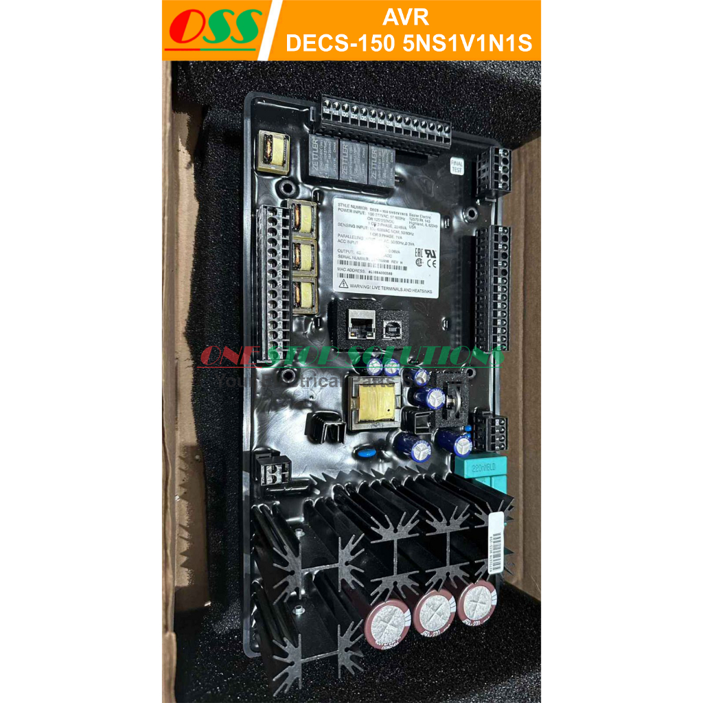 Jual AVR GENERATOR DECS 150 5NS1V1N1S BASLER ORIGINAL AVR GENSET ...