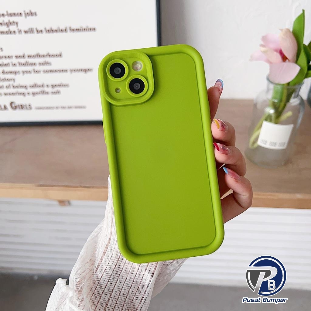 Jual Softcase Silikon Case Casing Matte Rose Antishockproof Warna
