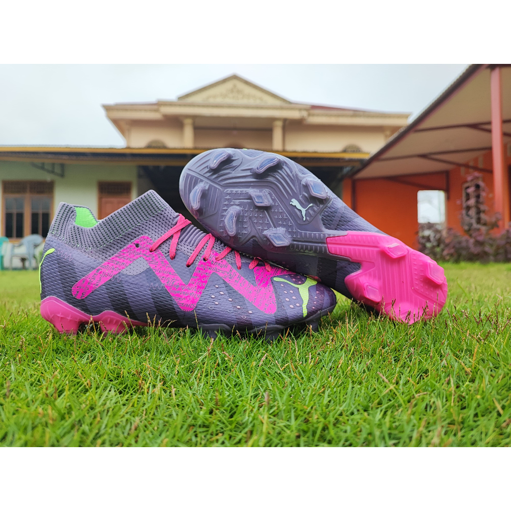 Jual Sepatu Bola Puma Future Ultimate FG Purple Charcoal Fast Yellow ...