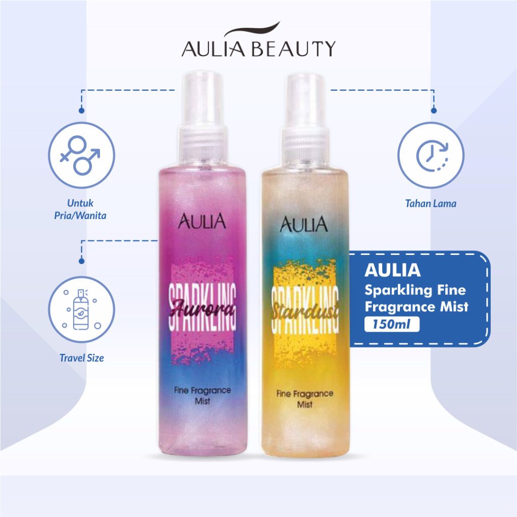 Jual Body Mist Aulia Beauty Pengharum Parfum Badan Untuk Pria Wanita ...