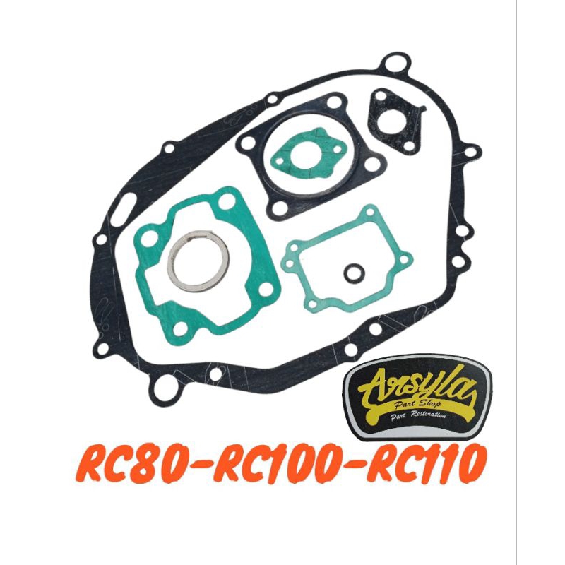Jual Gasket packing paking Full Set Suzuki RC100 RC110 Crystal RC 100 110 Bravo tornado | Shopee ...