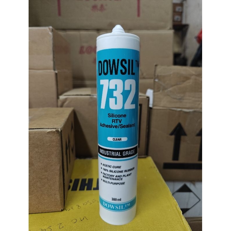 Jual DowSil RTV 732 Multi-Purpose Sealant Clear - 300 ML | Shopee Indonesia