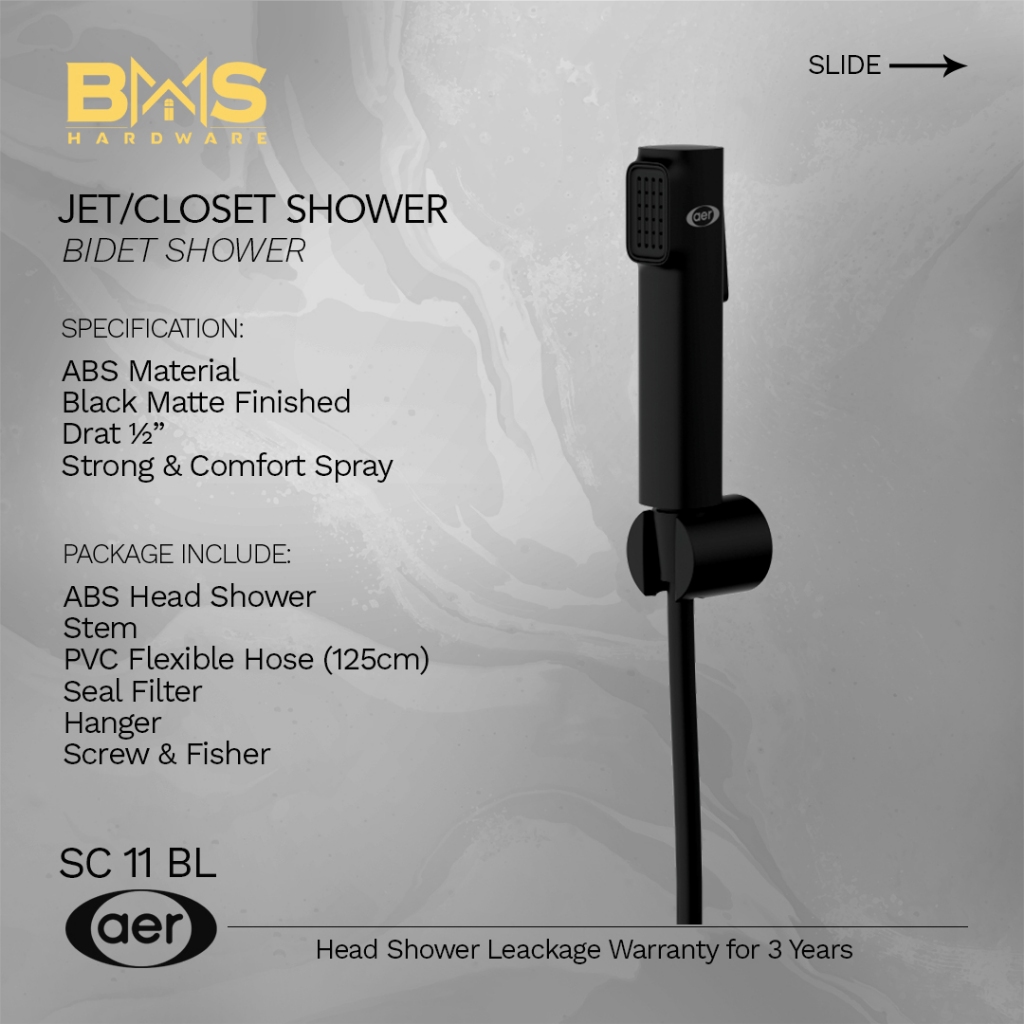 Jual AER Shower Bidet Jet Shower Closet Shower Jet Washer Toilet SC 11 ...