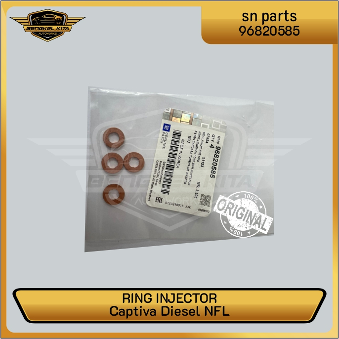 Jual Ring Injector Captiva Diesel NFL C100 ori GM 96820585 | Shopee ...