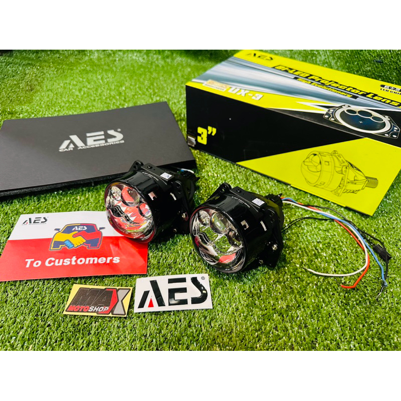 Jual LAMPU PROJECTOR BILED AES UX-3 UX-1 3in | Shopee Indonesia