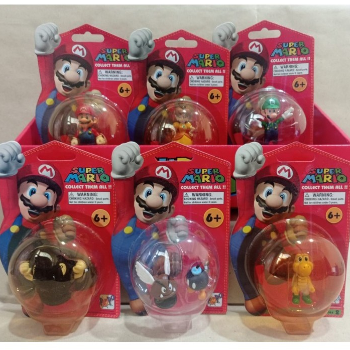 Jual Super Mario Nintendo Popco Mario Luigi Princes Shy Guy Yoshi ...