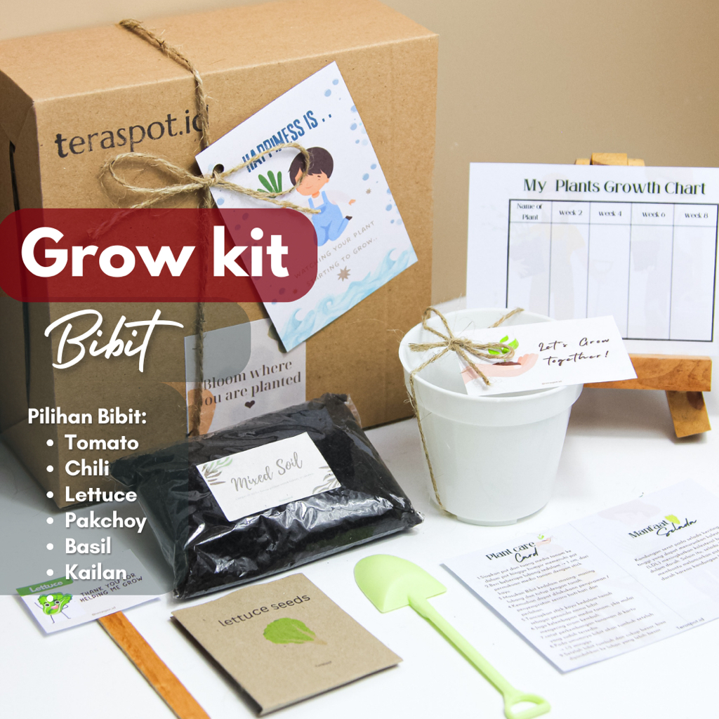 Jual Souvenir Gardening Kit - Activity box Menanam Bibit Sayur ( Grow ...
