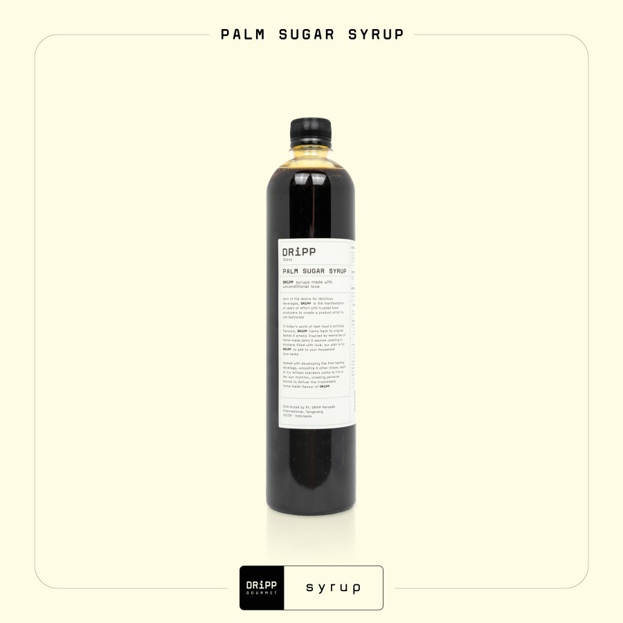 Jual DRIPP SYRUP PALM SUGAR 760 ML | Shopee Indonesia