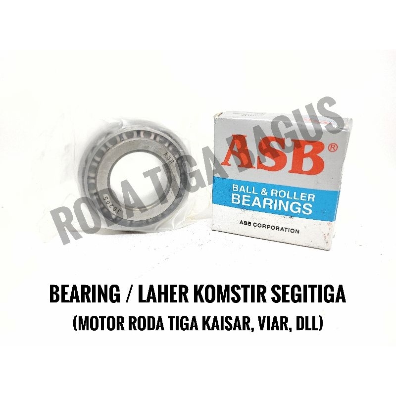 Jual Bearing / Laher 30205 - Komstir Segitiga motor roda tiga Kaisar ...