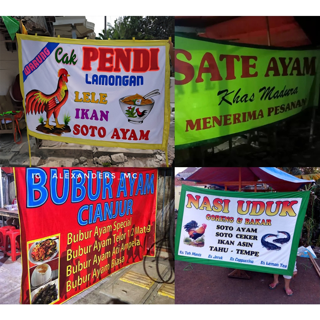 Jual CETAK SPANDUK PECEL LELE / SPANDUK JUALAN DAGANGAN WIRAUSAHA ...