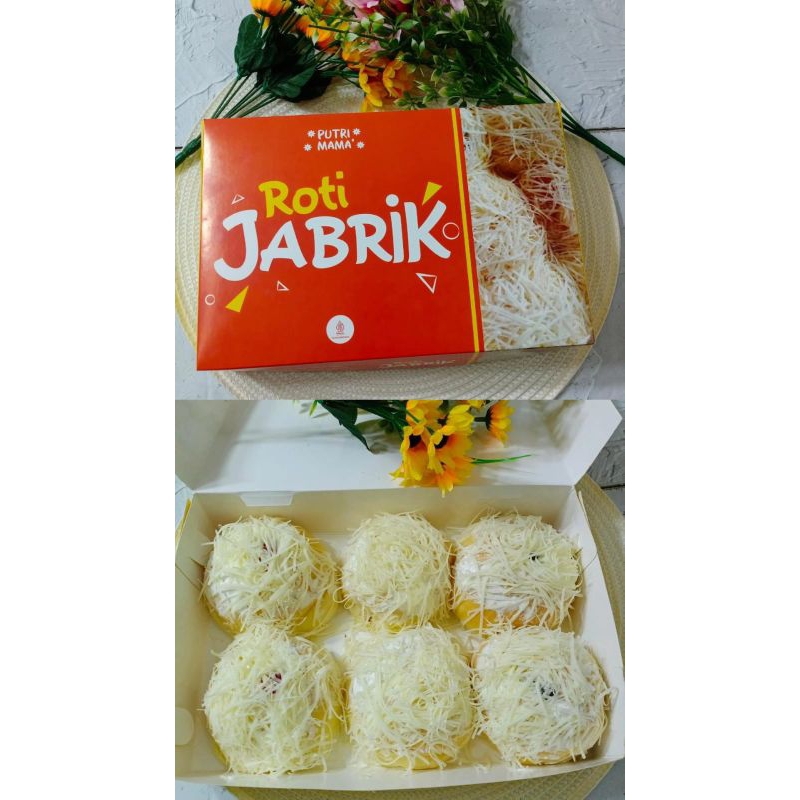 Jual ROTI JABRIK ISI 6 / ROTI PUTRI MAMA / ROTI KEJU DONAT | Shopee ...