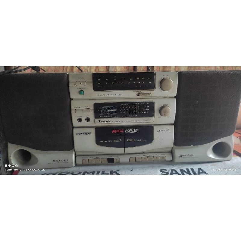 Jual tape polytron mega power second, minus lihat foto | Shopee Indonesia