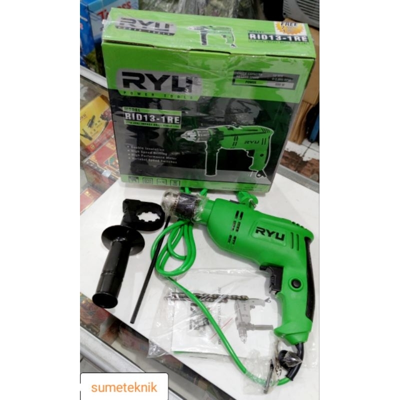 Jual Bor Tembok Ryu RID13-1RE 13MM Impact Drill 13MM RID 13-1RE Ryu Bor ...