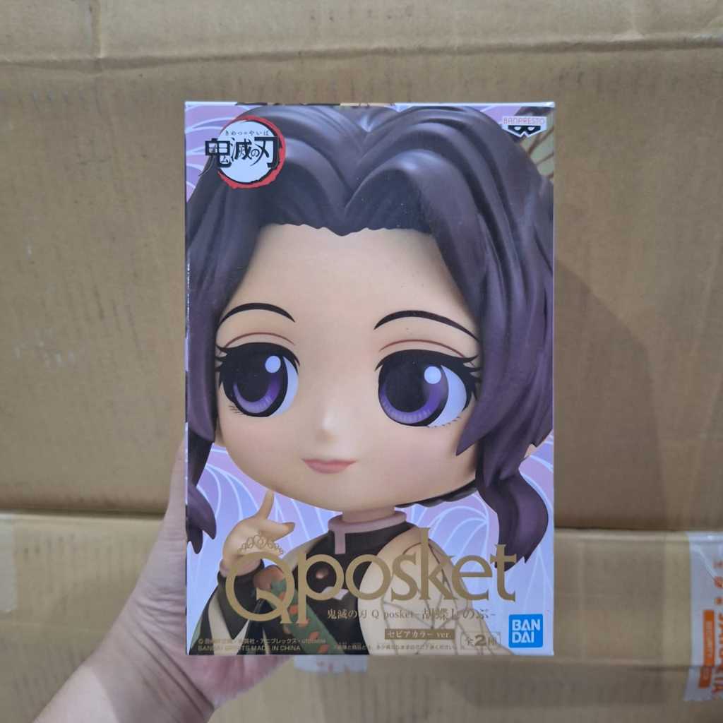 Jual Banpresto Qposket Shinobu Kocho Demon Slayer Versi B Q POSKET | Shopee Indonesia