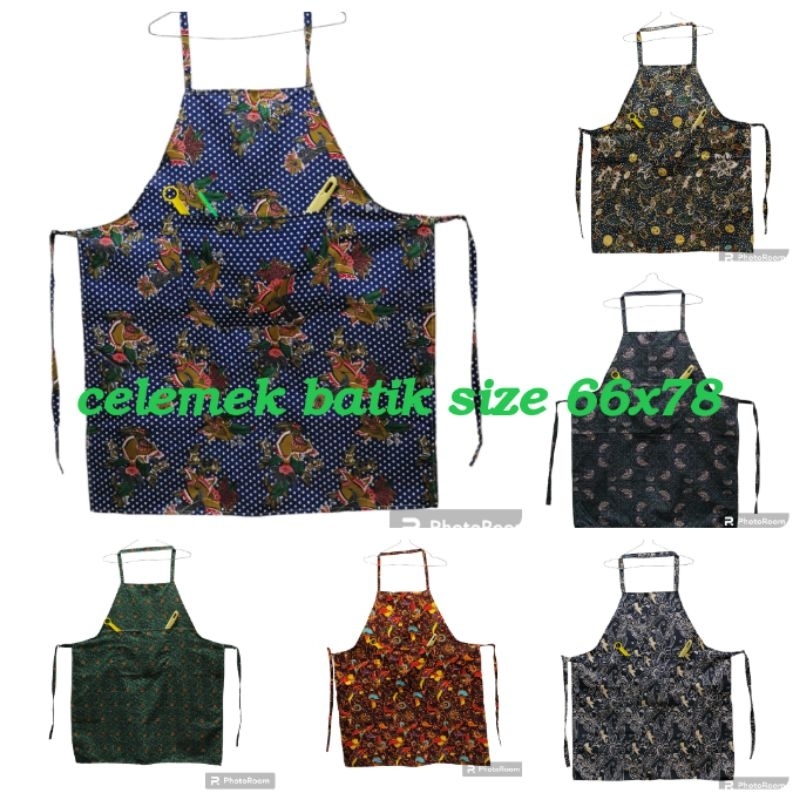 Jual CELEMEK APRON MASAK BATIK CELEMEK BATIK | Shopee Indonesia