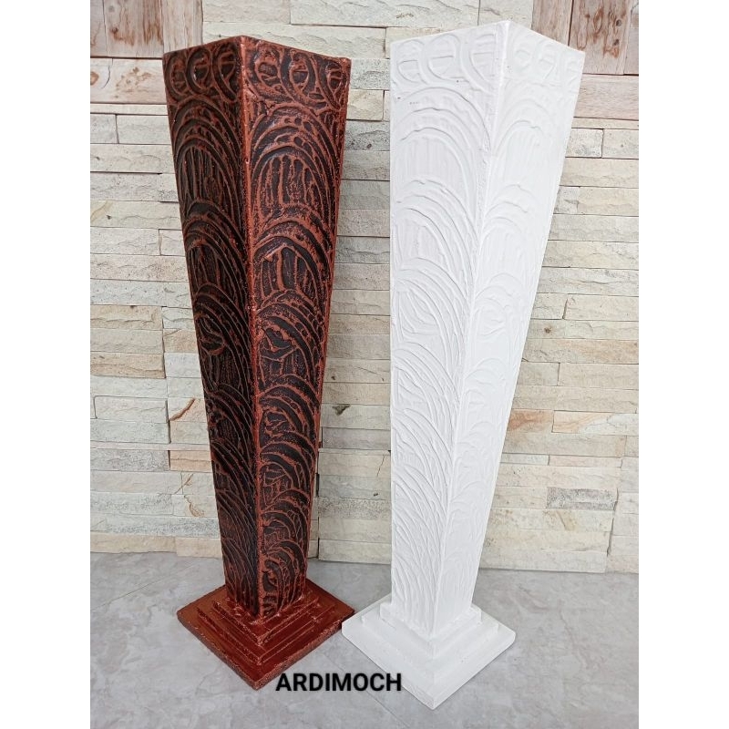 Jual VAS KAYU T-60 cm minimalis | Shopee Indonesia