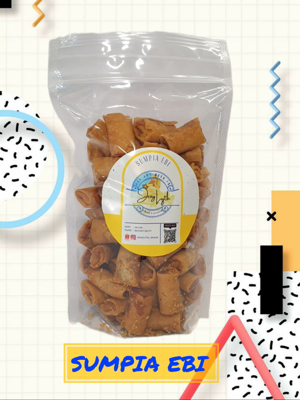 Jual Sumpia Kering Udang Sumpia Ebi Gurih Asin Renyah Snack Makanan ...