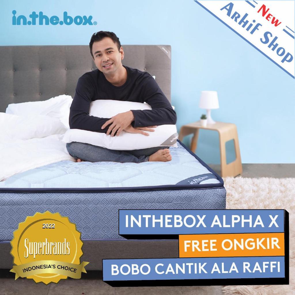 Jual inthebox Alpha X IN THE BOX Kasur Spring Bed Ukuran Custom ...