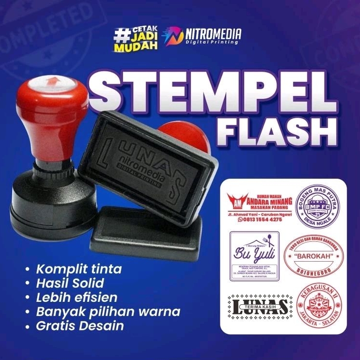 Jual CETAK STEMPEL FLASH CUSTOM STEMPEL USAHA STEMPEL PEMILU STEMPEL INSTANSI | Shopee Indonesia