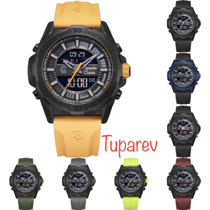 Jual AC9370 JAM TANGAN DIGITAL PRIA ALEXANDRE CHRISTIE AC 9375 MHR AC9364 ORIGINAL AC 9386 9388 ...