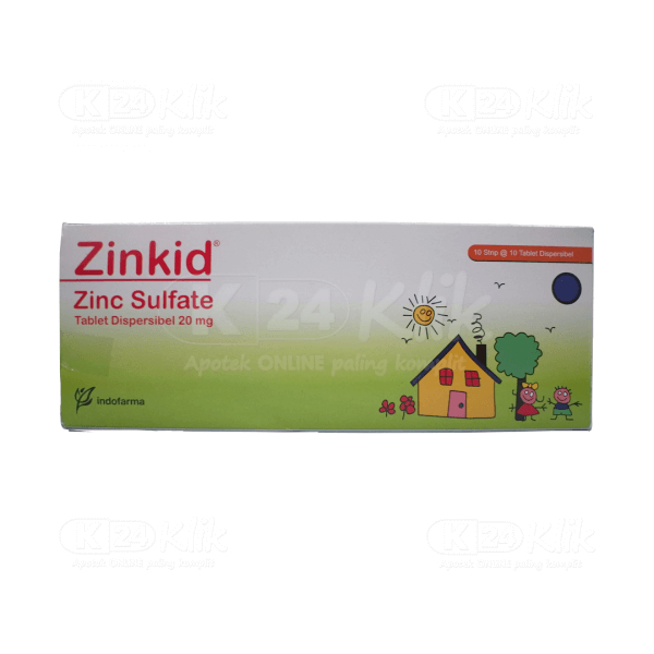 Jual Zinkid 20mg Tablet (per Strip) | Shopee Indonesia