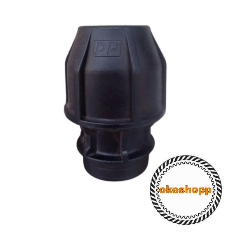 Jual Sambungan pipa HDPE / female threaded adaptor 25 MM x 1 ( inch ) | Shopee Indonesia