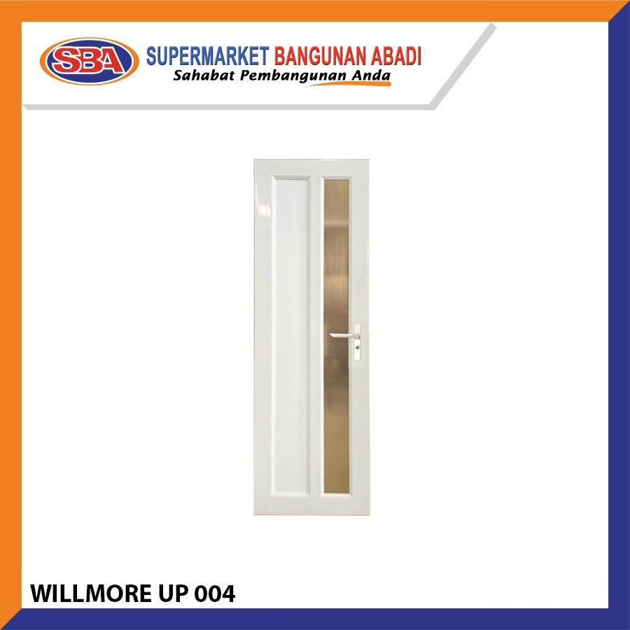 Jual PINTU UPVC PREMIUM PUTIH 70X200CM WILLMORE UP 004 (khusus jabodetabek kurir toko wajib ...