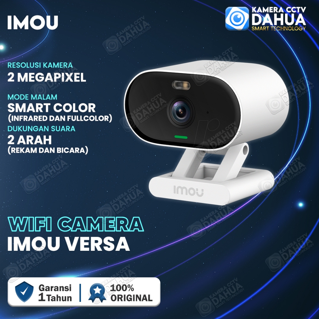 Jual CAMERA CCTV WIFI IMOU 2MP KAMERA WIRELESS IP CAM COLOR AUDIO MINI ...