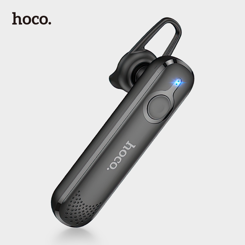 Jual Hoco Earphone Bluetooth Wireless Single Business Headset E63 | Shopee Indonesia