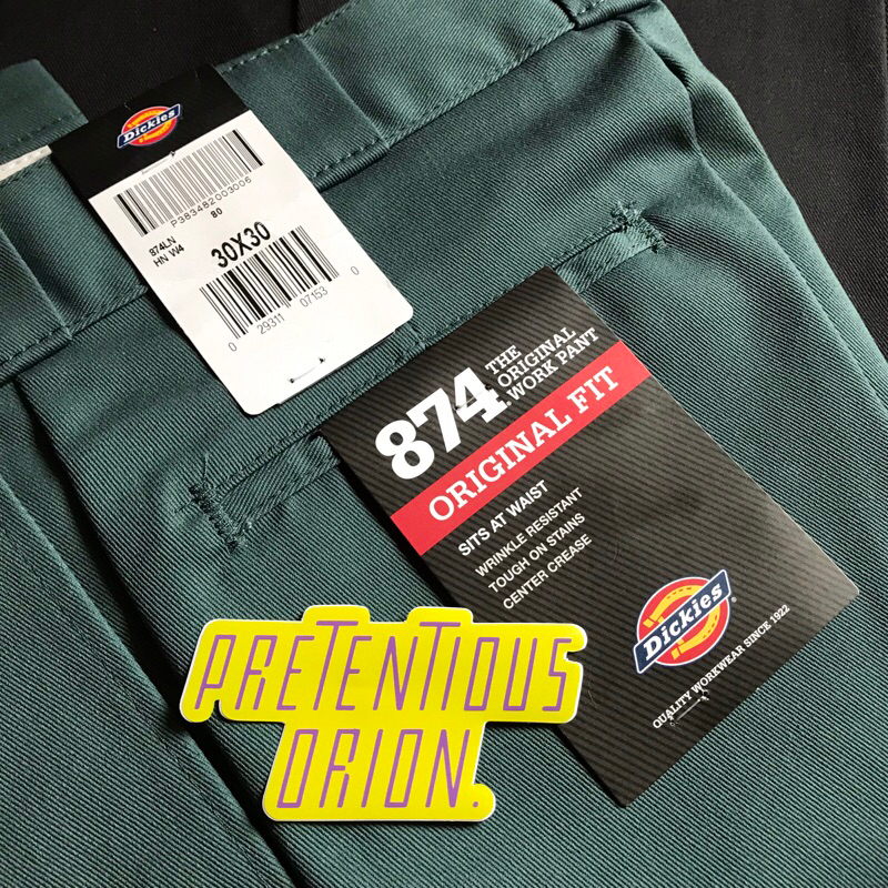 Jual Dickies 874 Original Fit Lincoln Green Original | Shopee Indonesia