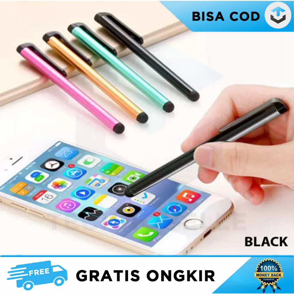 Jual STYLUS PEN UNIVERSAL ANDROID 2 IN 1 HP DAN TABLET TOUCH PEN MURAH ...