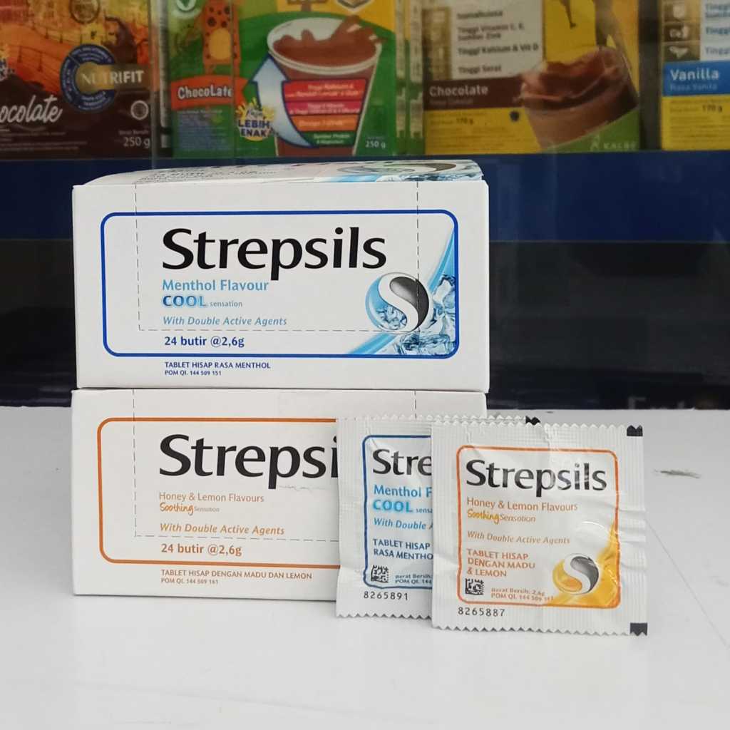 Jual STREPSILS Permen Pelega Tenggorokan isi 1 tablet | Shopee Indonesia