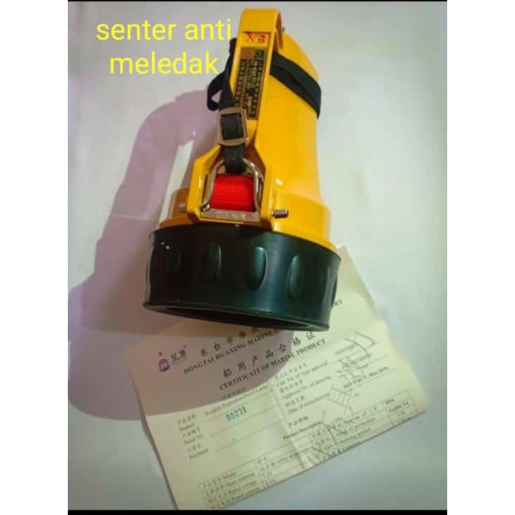 Jual Senter Eksplosion Torch Flashligh Tahan Api Alat Pemadam Kebakaran ...