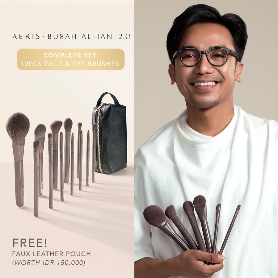 Jual Aeris Beauté x Bubah Alfian 2.0 - Individual Brushes | Shopee ...