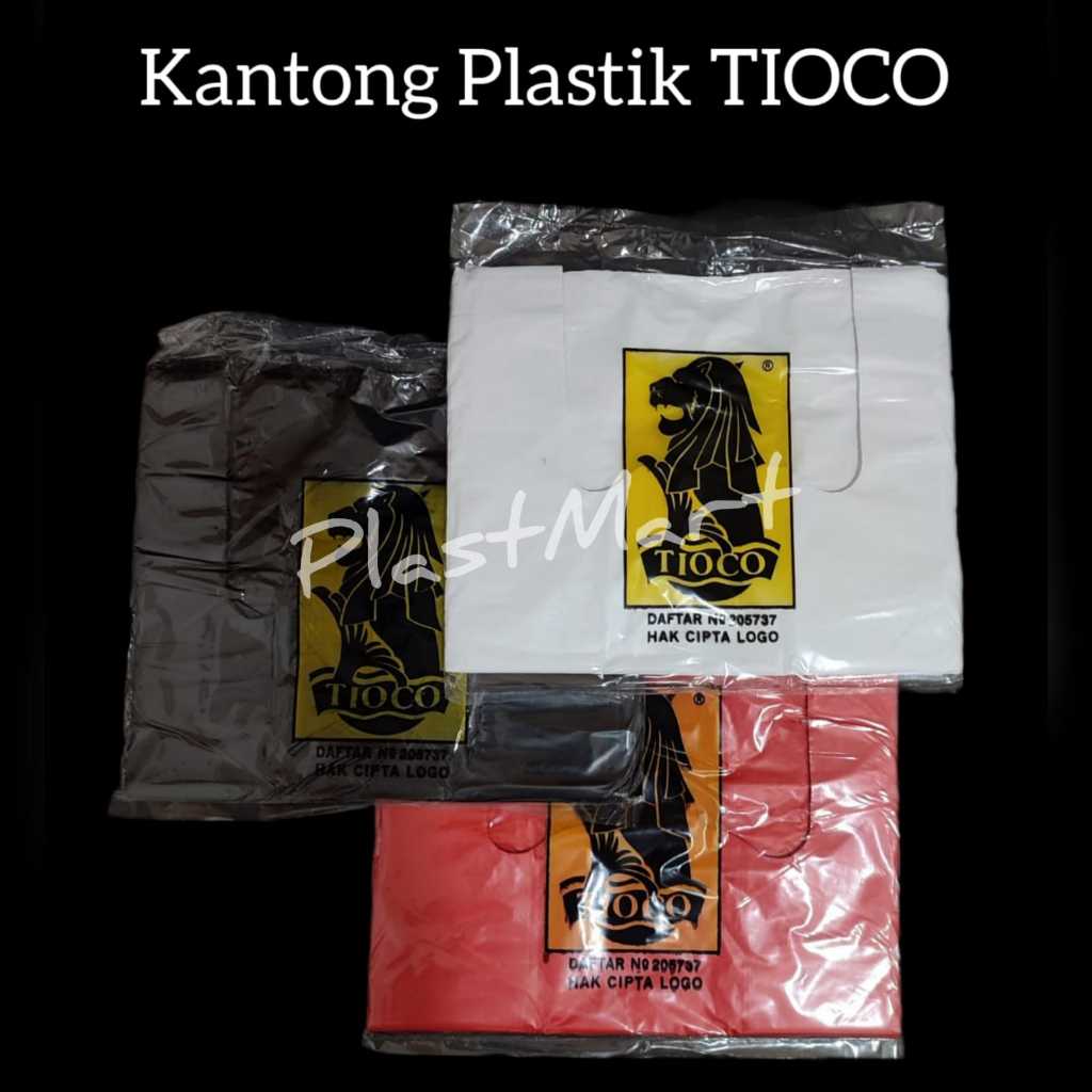 Jual HD Kantong Plastik TIOCO Uk.28 @±190gram | Shopee Indonesia