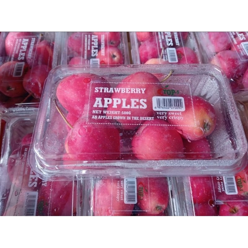 Jual Strawberry Apple 1pack | Shopee Indonesia