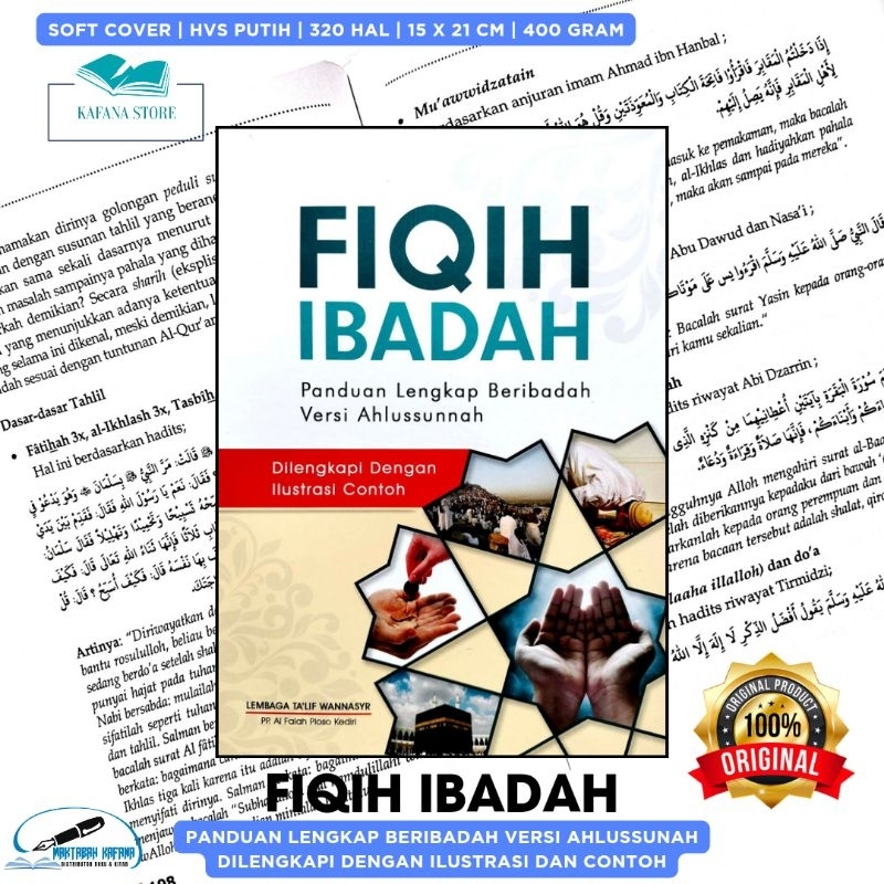 Jual ORIGINAL FIQIH IBADAH Panduan Lengkap Beribadah Versi Ahlussunah ...