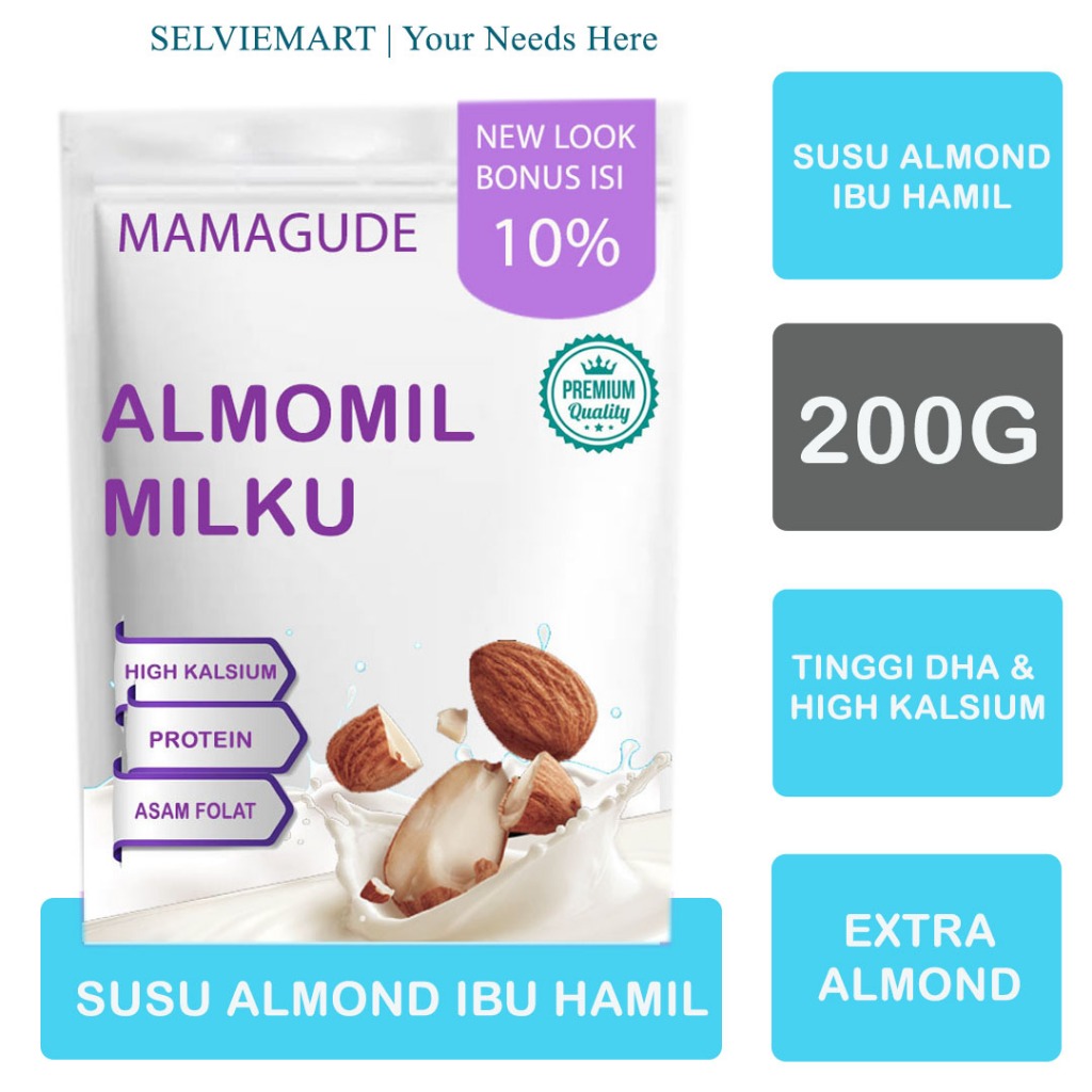Jual Susu Ibu Hamil Trimester 2 Susu Bumil Trimester Susu Almond Ibu ...
