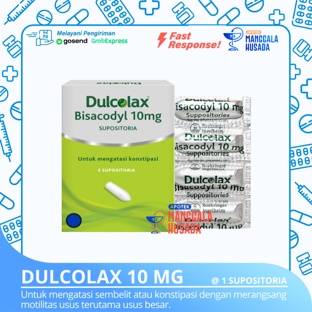 Jual DULCOLAX ADULT 10 MG SUPP @ 1 SUPOSITORIA | Shopee Indonesia