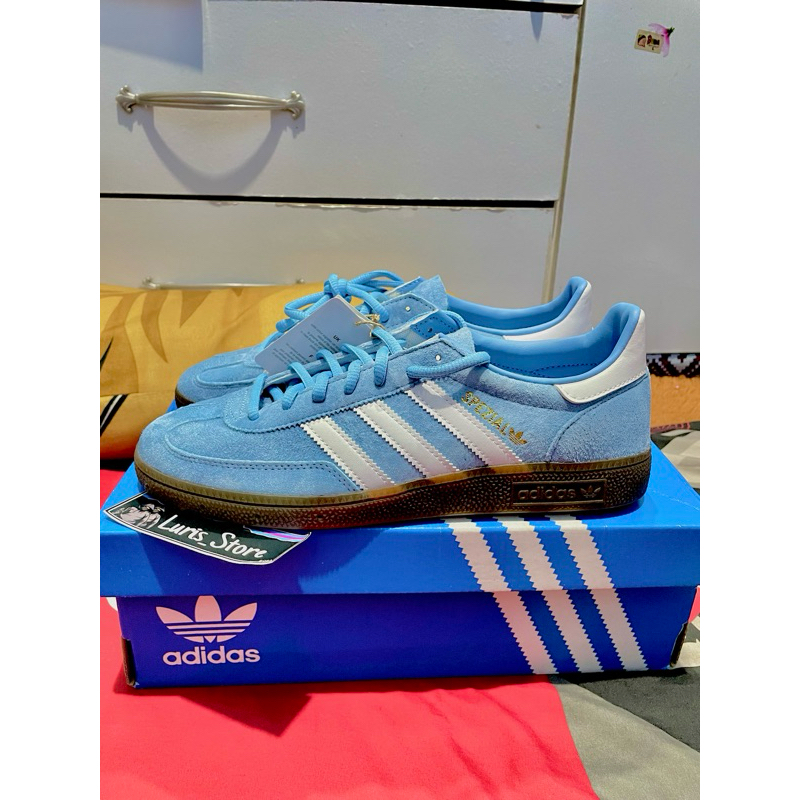 Jual Adidas Handball Spezial Ice Blue light blue adidas spezial blue ...