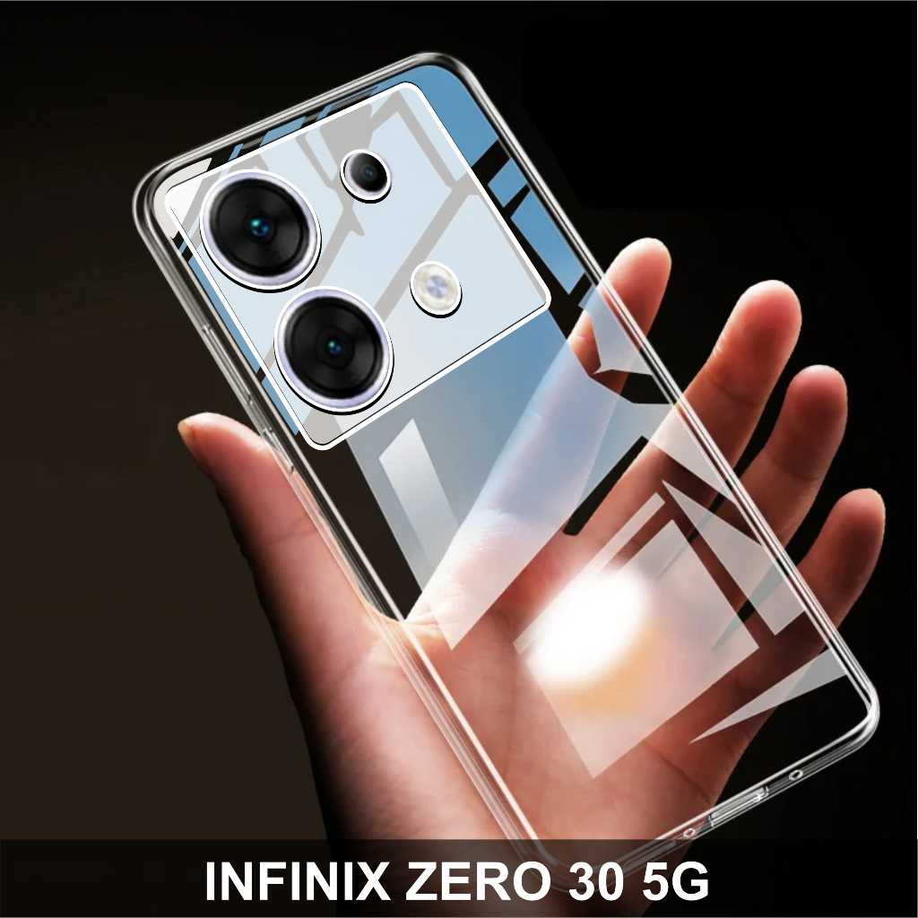 Jual Clear Case Infinix Zero 30 4G 5G Silicon TPU Bening High Quality Premium | Shopee Indonesia