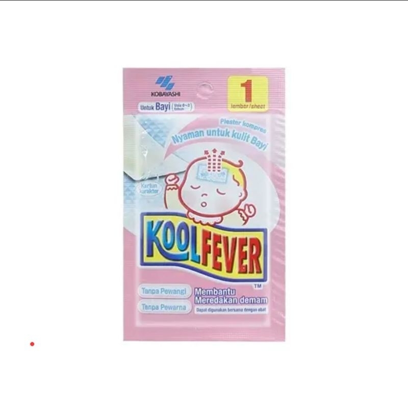Jual Koolfever plaster pereda demam bayi/box isi 12 lembar | Shopee ...