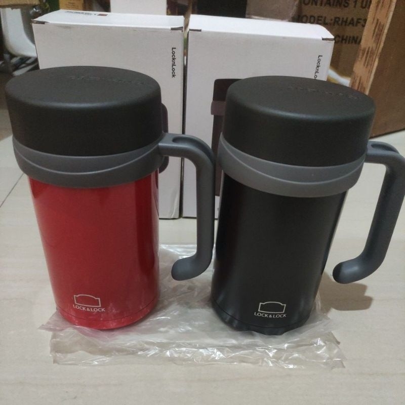Jual Lock n Lock new basic table mug 500 ml mug panas dingin Original ...