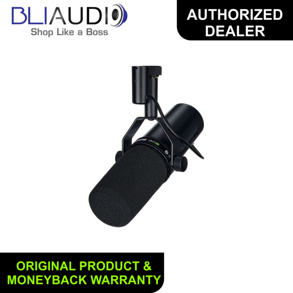 Jual Shure SM7DB Dynamic Vocal Microphone With Built-in Preamp | Shopee ...