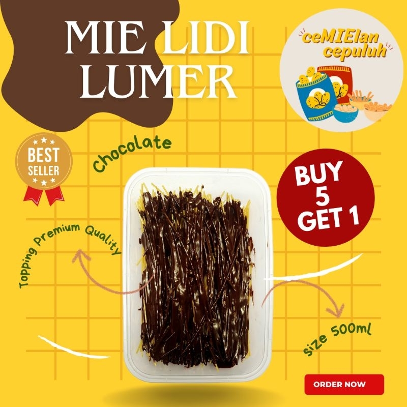 Jual Mi Lidi Lumer Coklat Premium Kemasan Box 500ml | Shopee Indonesia