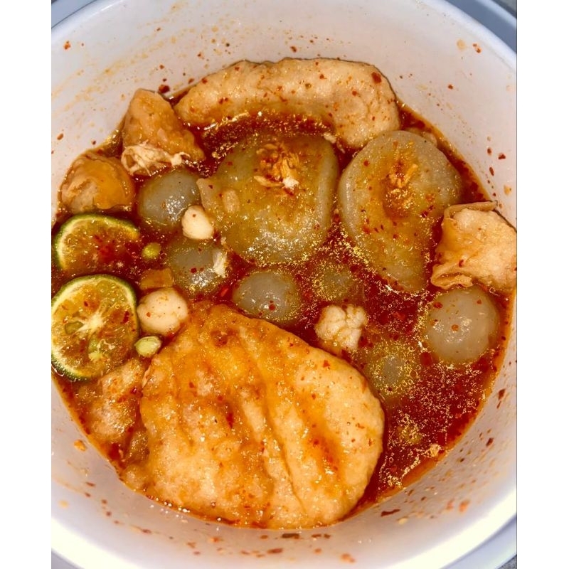 Jual (BOCI) Bakso Aci Ayam Suir Mercon | Shopee Indonesia