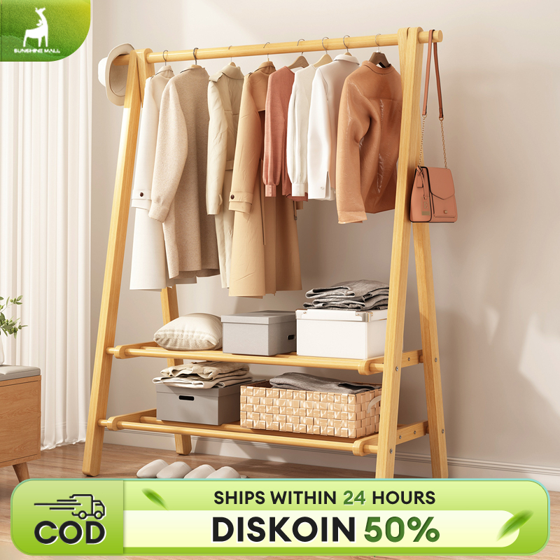 Jual Stand Hanger Lipat Rak Baju Rak Pakaian Stand Hanger Triangle ...