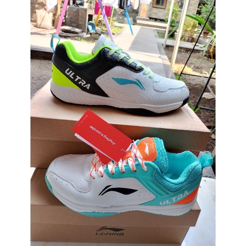 Jual SEPATU LINNING ULTRA SPEED BADMINTON ORIGINAL | Shopee Indonesia