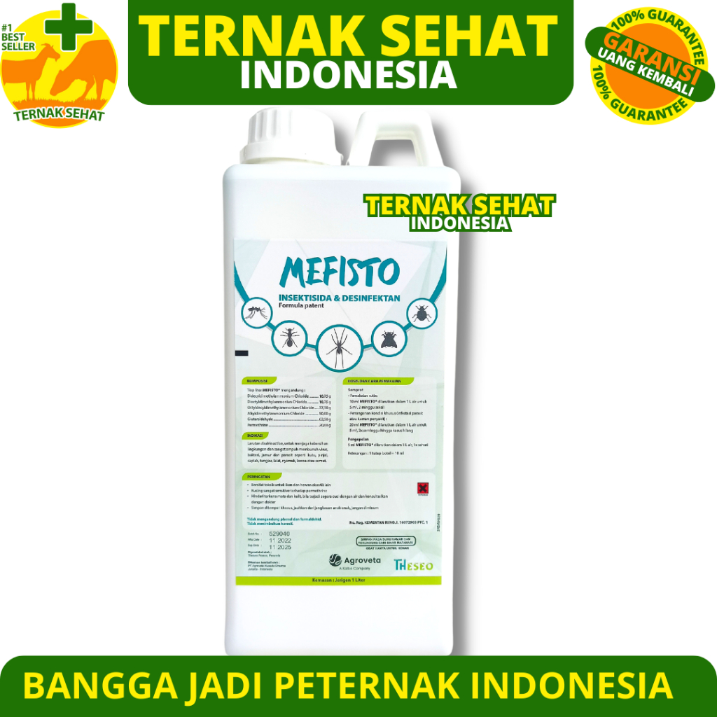 Jual MEFISTO 1 LITER - Desinfektan dan Insektisida Ampuh Basmi Virus ...