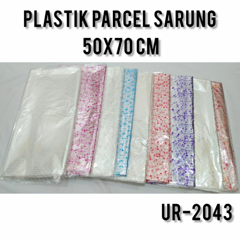 Jual 100 LBR - PLASTIK PARSEL / BUNGKUS KADO / PLASTIK PARCEL SARUNG ...